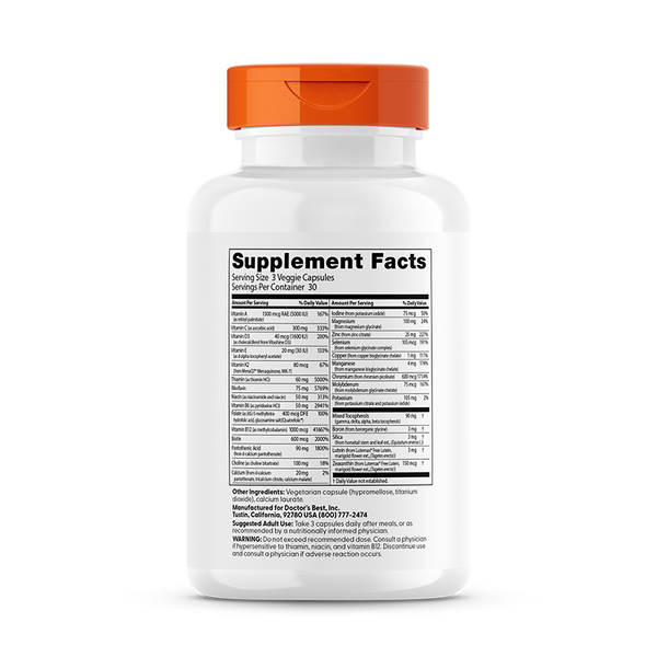 Doctor's Best Multi-Vitamin Mineral Complex, 90 Veggie Capsules