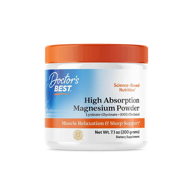 Doctor's Best High Absorption Magnesium Powder, 7.1 oz (200 g)